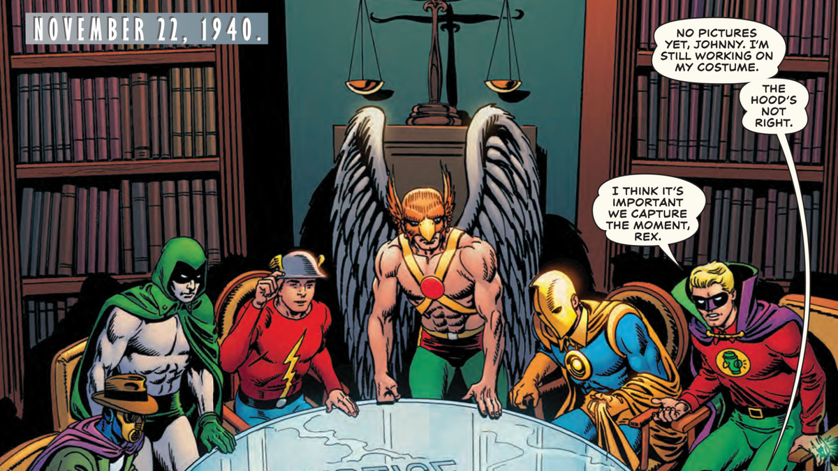 Here's everything that happens in the New Golden Age #1 ...