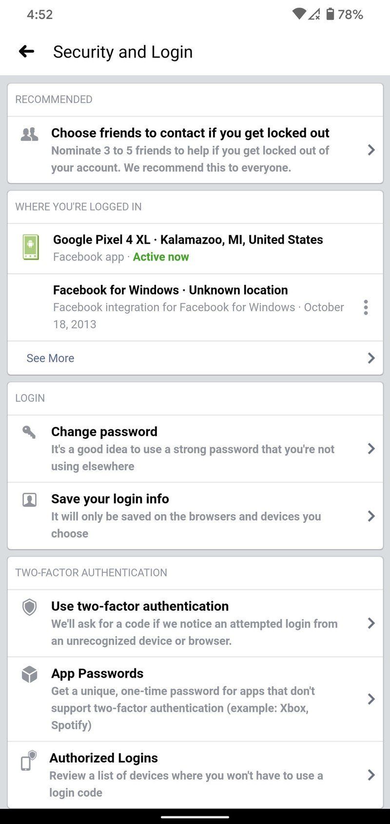 How to change your Facebook password | Android Central