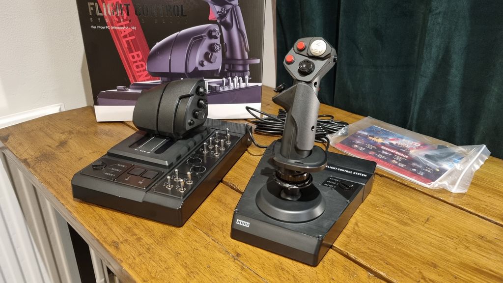 HORI HOTAS Flight Control System & Mount Review | PC Gamer
