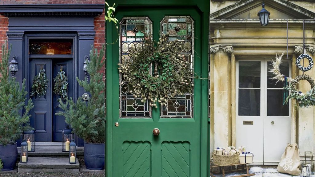Christmas door decor ideas: 18 ways to create a festive feel | Homes ...