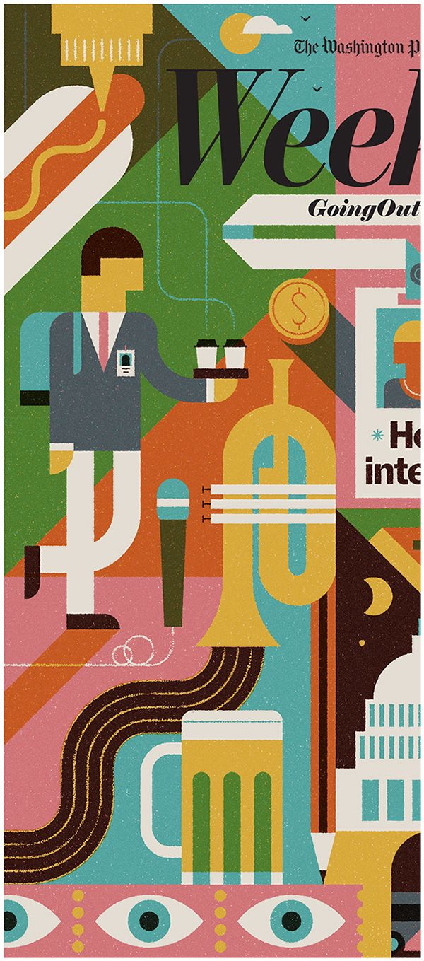 Colour-packed magazine cover is a marvel | Creative Bloq