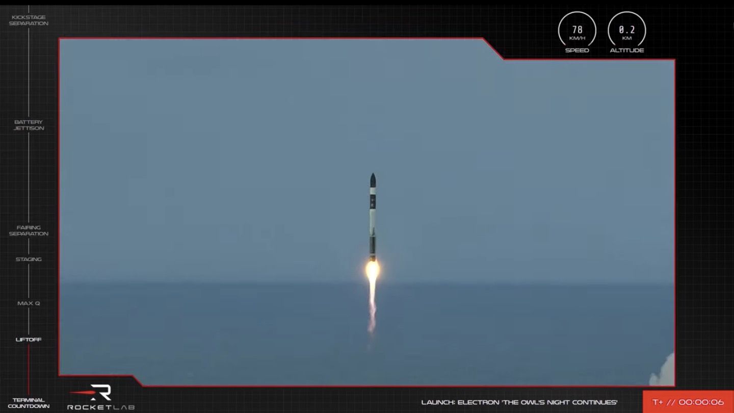 Rocket Lab launches Earth-observation satellite in 1st mission from new ...