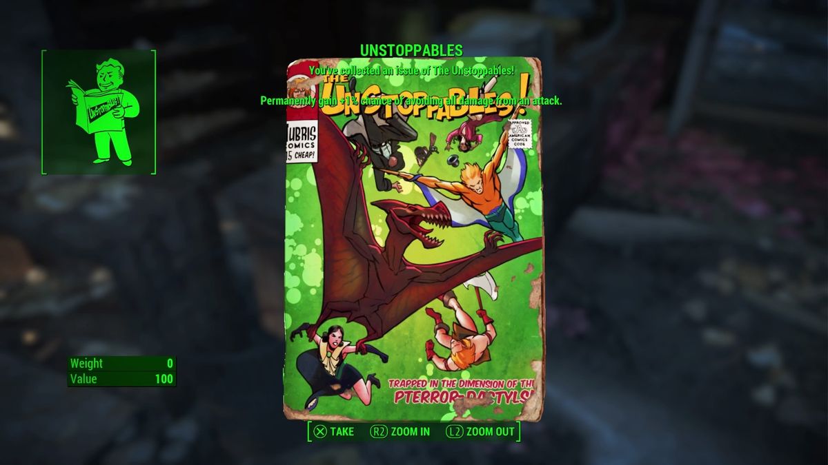 Fallout 4 Unstoppables - Fallout 4 Comic Book and Magazine Locations ...