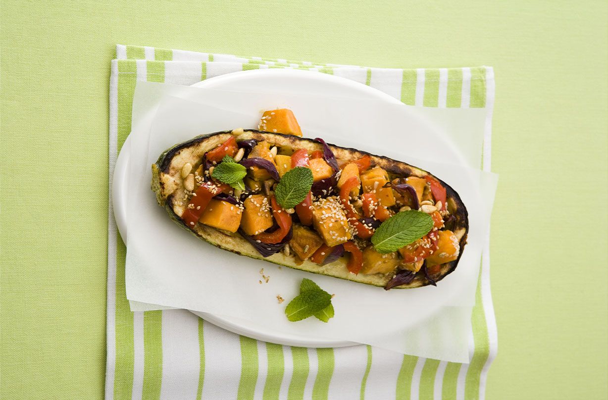 Stuffed roast marrow Recipes | GoodtoKnow