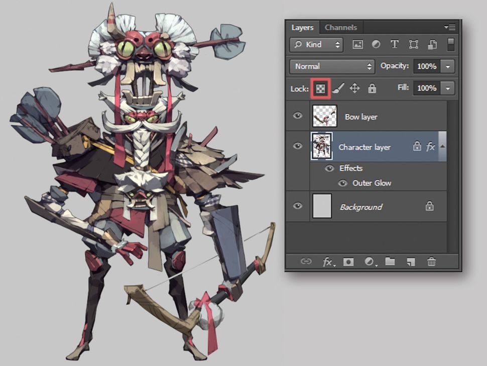 Create a character with a strong pose in Photoshop | Creative Bloq