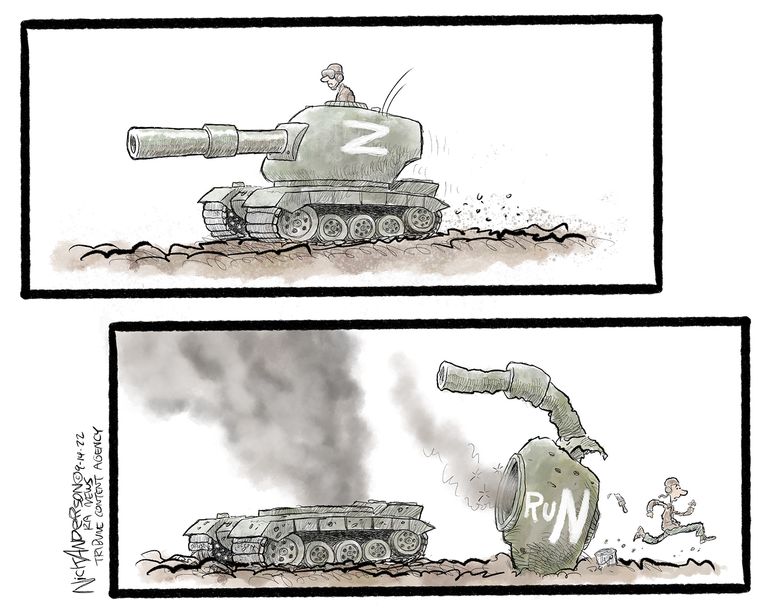 9 cartoons about Putin's faltering war | The Week