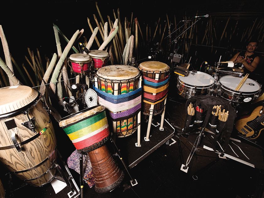 Drum kits of the pros: stars' live and studio drum setups in pictures ...