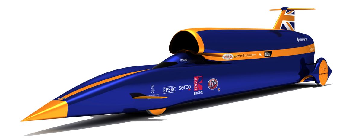 The 1,000mph car that can outrun a bullet | TechRadar