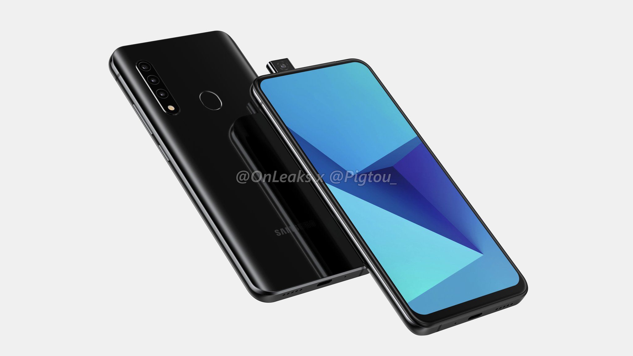 First Samsung Galaxy phone with pop-up camera just leaked | Tom's Guide