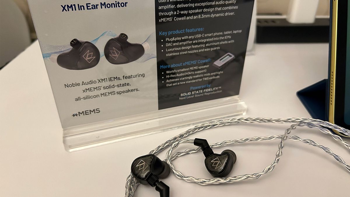 I tried all earbuds with next-gen xMEMS speakers, and one really stood ...