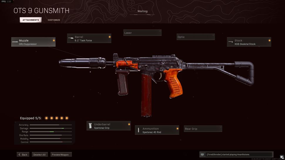 Best OTs 9 Warzone loadout guide | PC Gamer