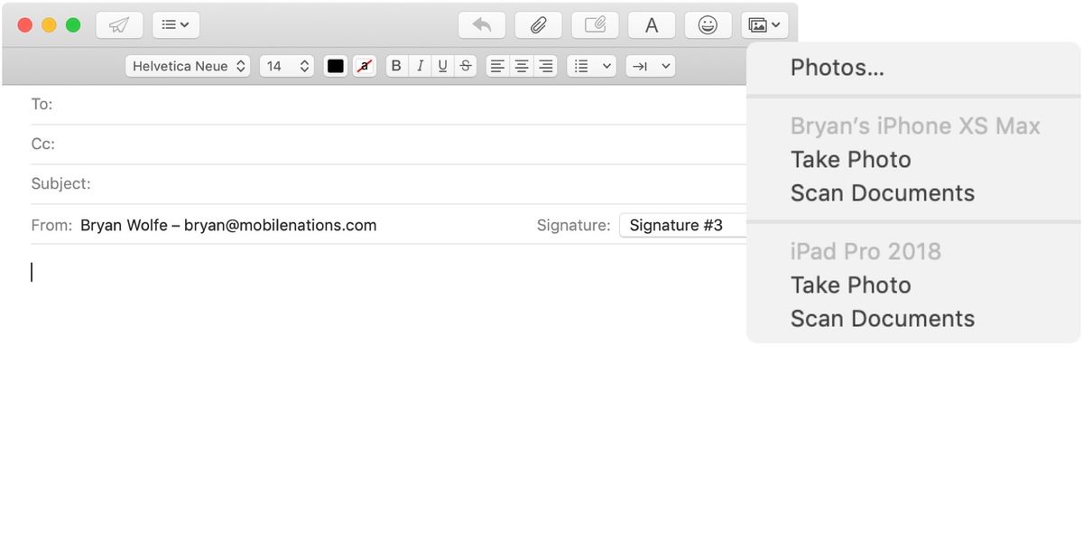 How to send and save photos and attachments in the Mail app on Mac | iMore