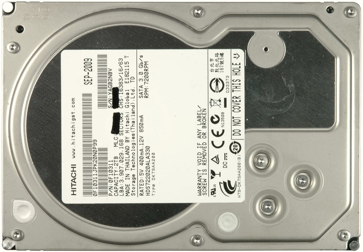 Hitachi Deskstar 7K2000 - Three New Desktop Hard Drives For 2010 | Tom ...
