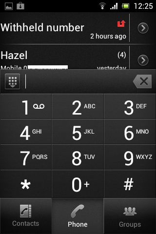 Contacts and calling - Sony Xperia Tipo review - Page 3 | TechRadar