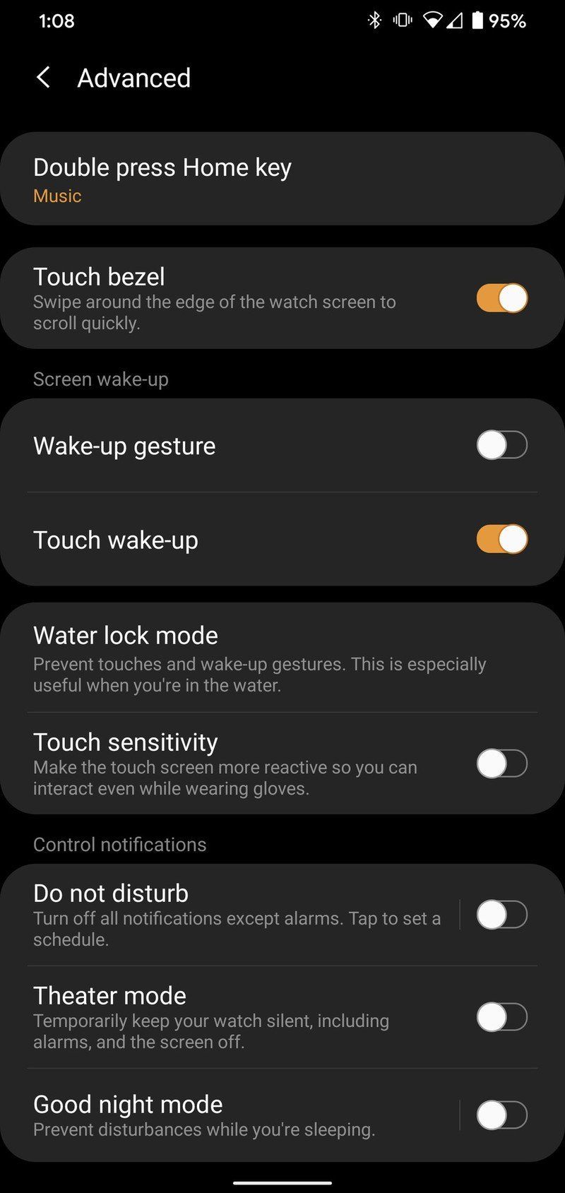 How to enable raise-to-wake on a Samsung Galaxy smartwatch | Android ...