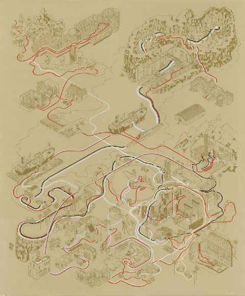 Classic movies mapped out in style | Creative Bloq