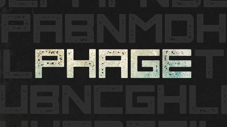 Font of the day: Phage | Creative Bloq