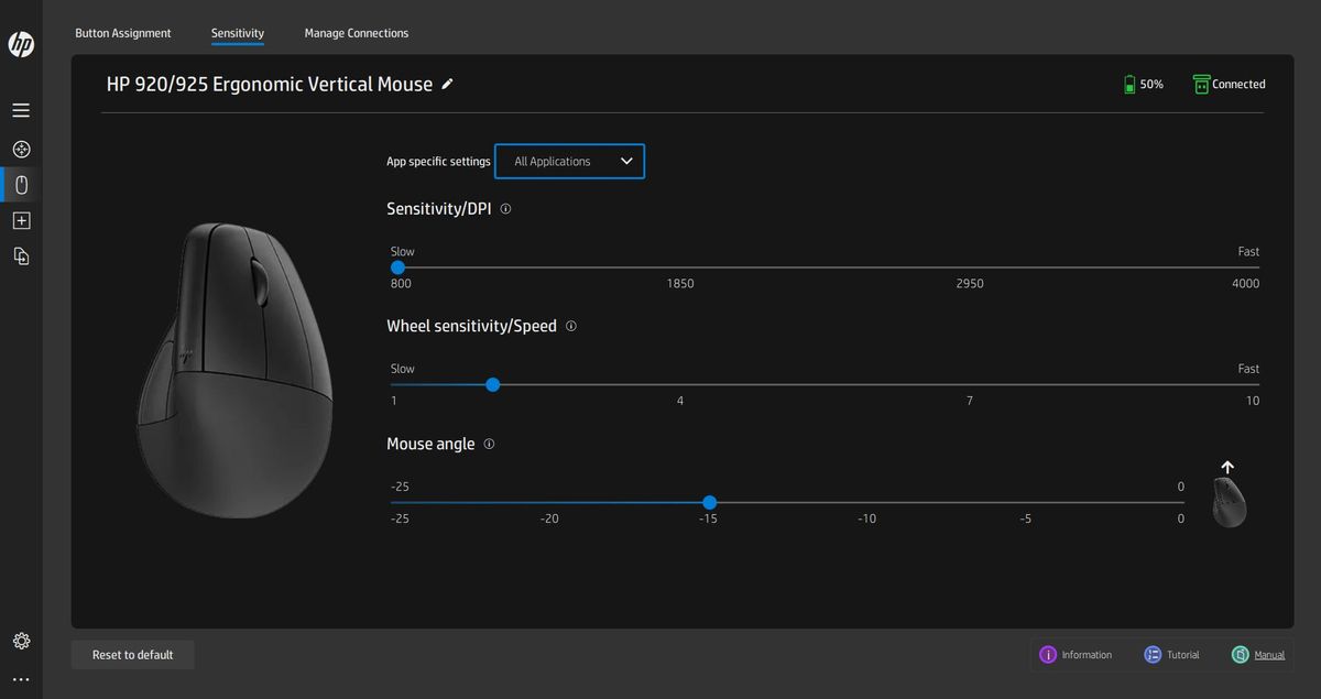 HP 925 review: A vertical mouse that's great — if you're right-handed ...