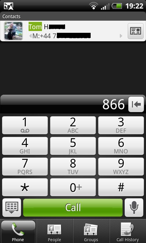 Contacts and calling - HTC Sensation XL review - Page 3 | TechRadar