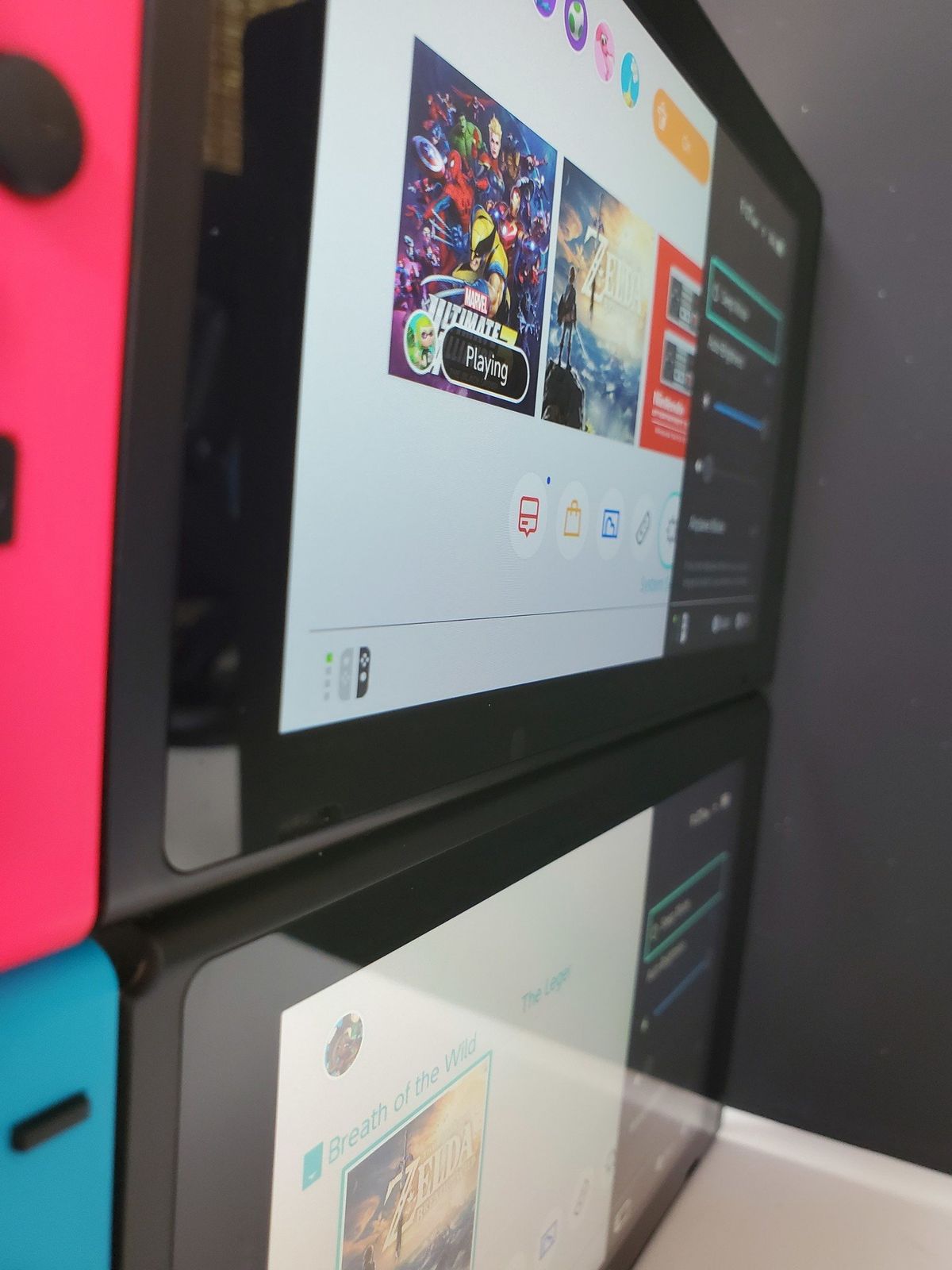 New Nintendo Switch screen is polarized differently from the original ...