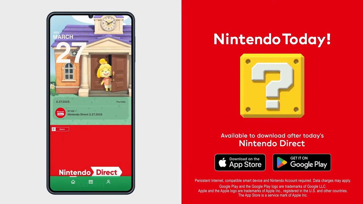 Nintendo Today smartphone app is out now on iOS and Android devices ...