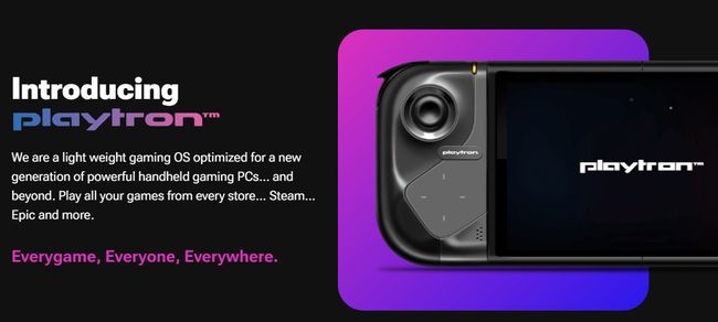 Playtron announces self-titled Linux OS and gaming handheld with hopes ...