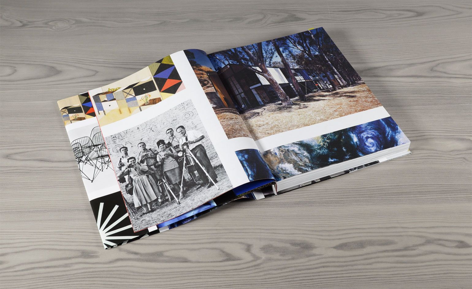 The World of Charles and Ray Eames in a book accompanying the ...