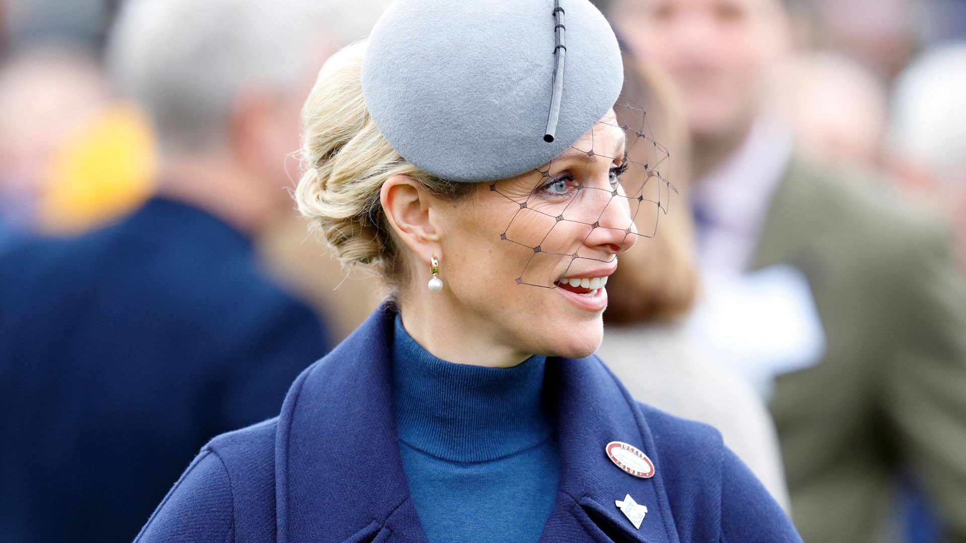 Zara Tindall nails navy tonal dressing at Cheltenham | Woman & Home