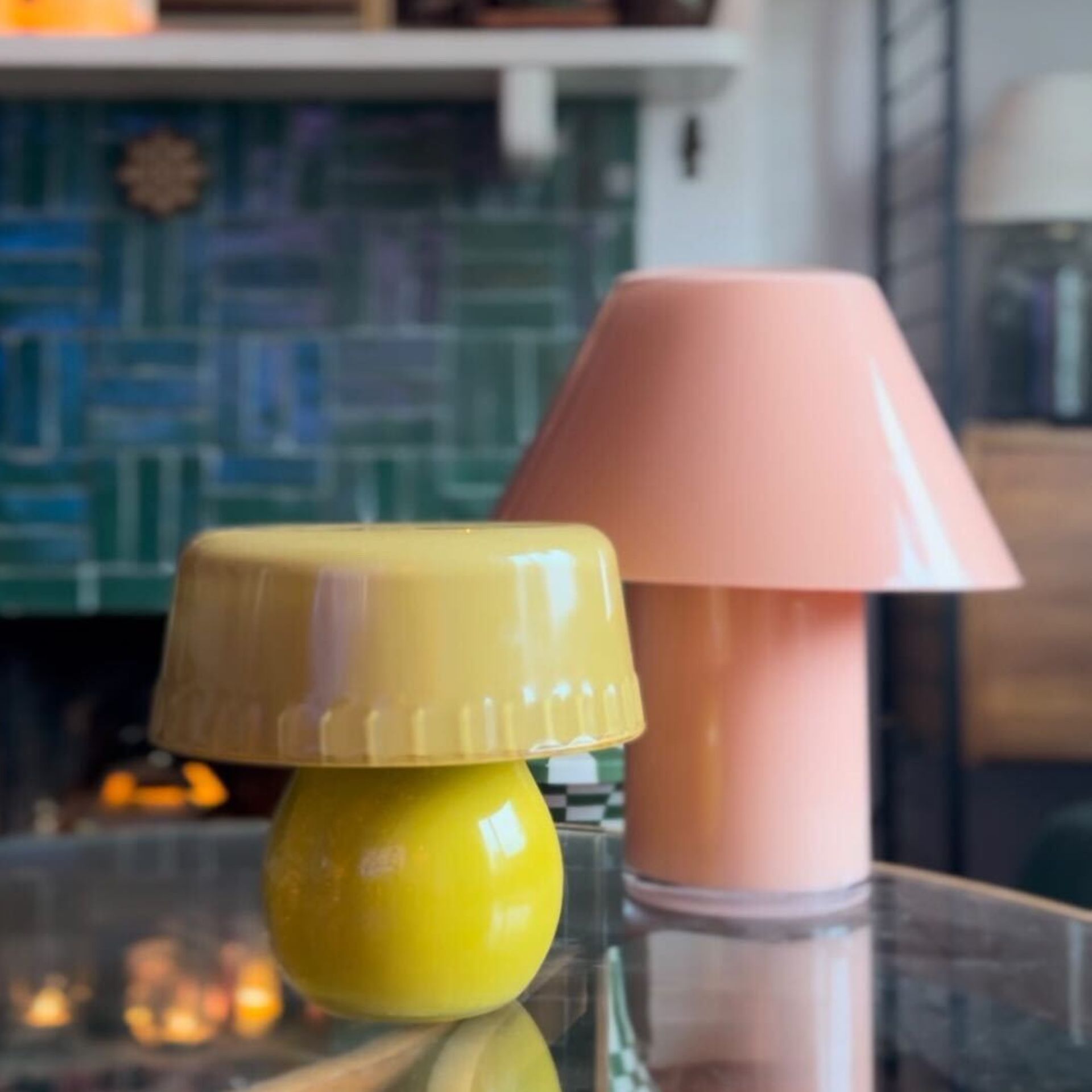 We love this DIY mood lighting hack to upcycle old glassware | Ideal Home