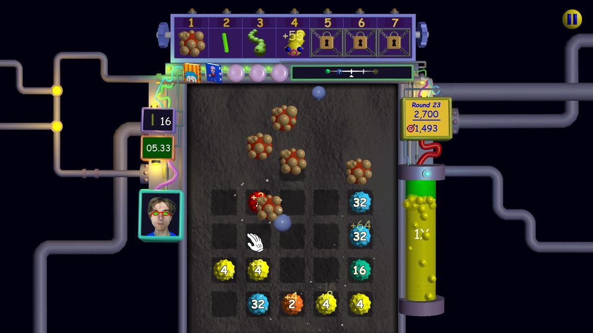 Nubby's Number Factory is like Balatro if it were a plinko roguelike ...