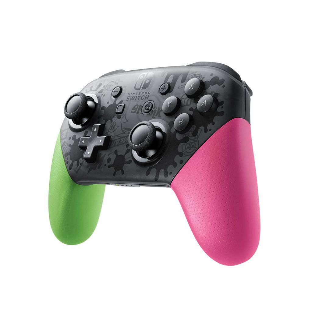 Splatoon 2 Switch bundle gets colorful with pink and green Joy-Cons ...