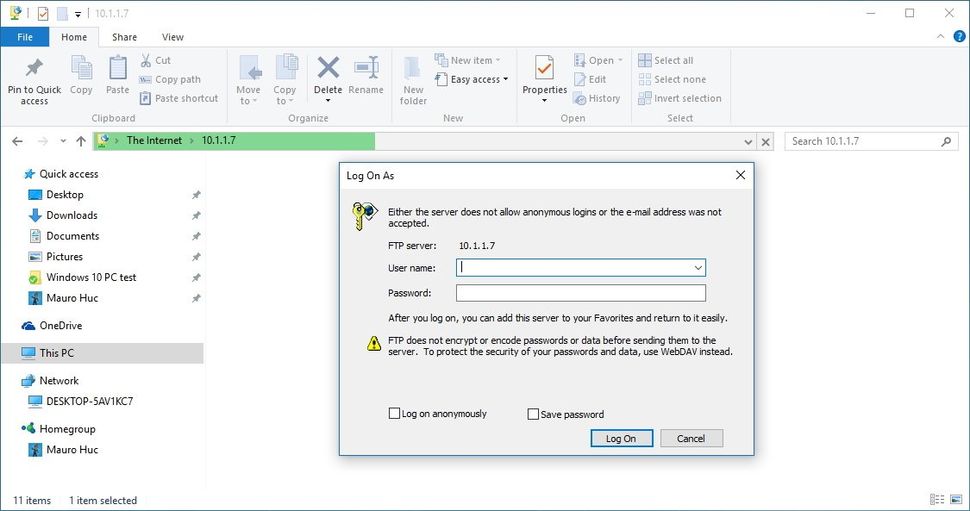 How to set up and manage an FTP server on Windows 10 | Windows Central