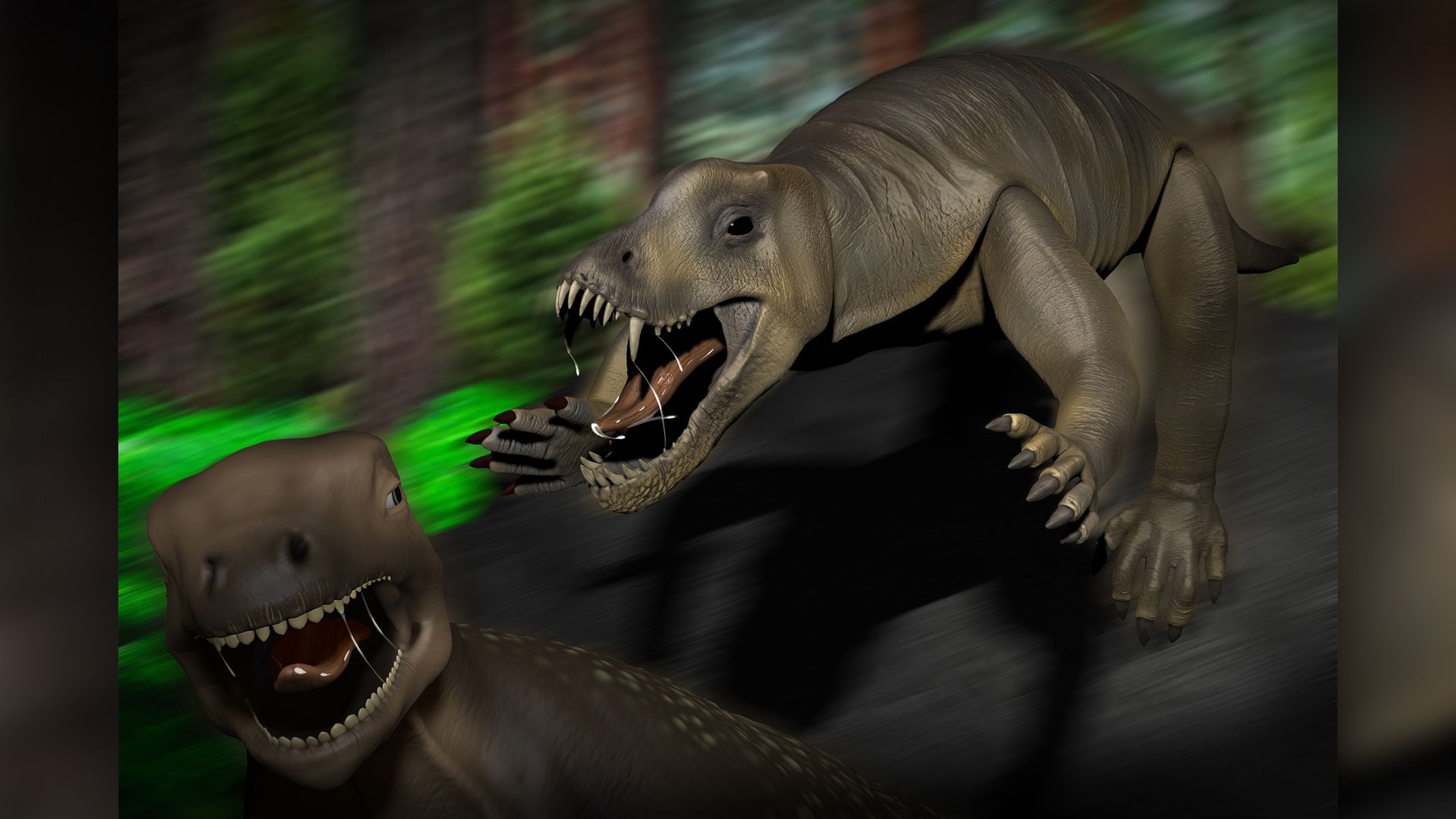 Ancient hippo-size reptile was a quick and ferocious killing machine ...