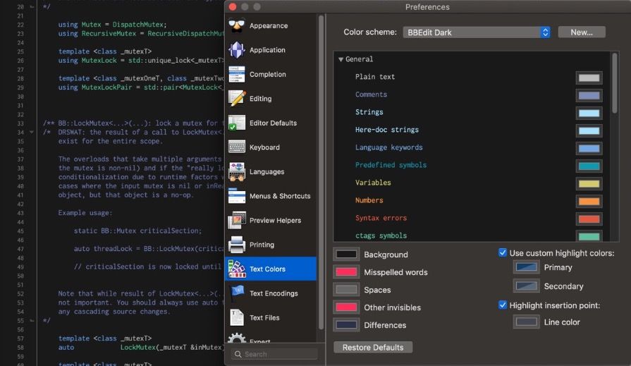 BBEdit 13 rolls out with support for macOS Catalina and Dark Mode | iMore