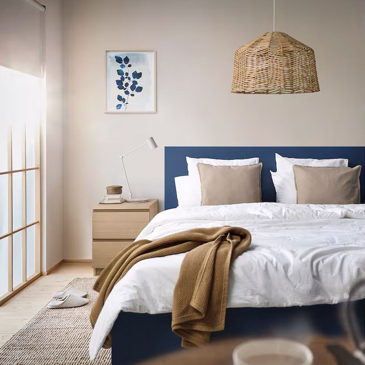 Abigail Ahern's trick to making a small bedroom look bigger | Ideal Home