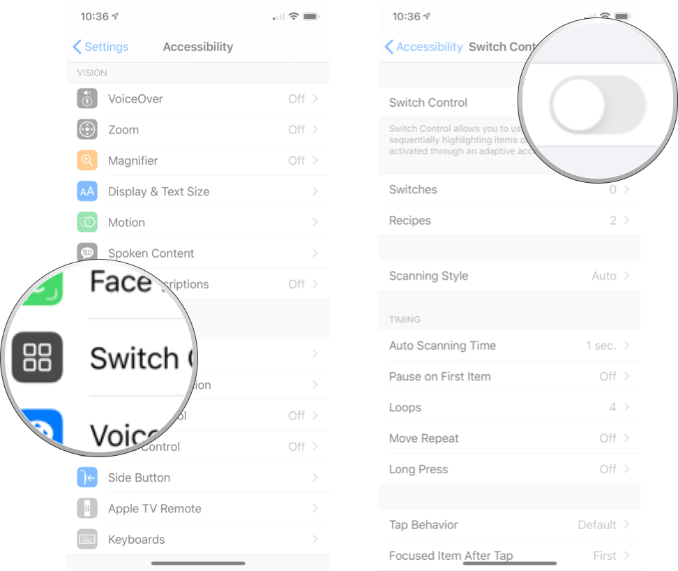 How to use Switch Control on iPhone and iPad | iMore