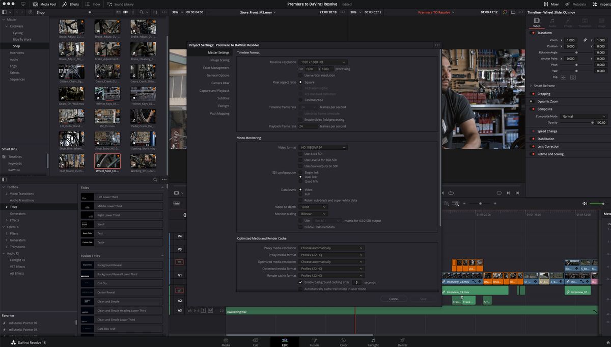 Premiere Pro to DaVinci Resolve: 9 tips for a smooth transition | Creative Bloq
