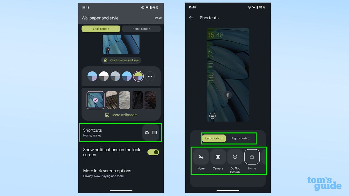 How to customize your lock screen in Android 14 | Tom's Guide