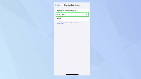 How to limit your iPhone to 80% charge | Tom's Guide