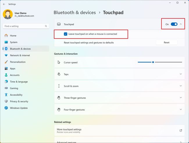 How to customize Touchpad settings on Windows 11 | Windows Central