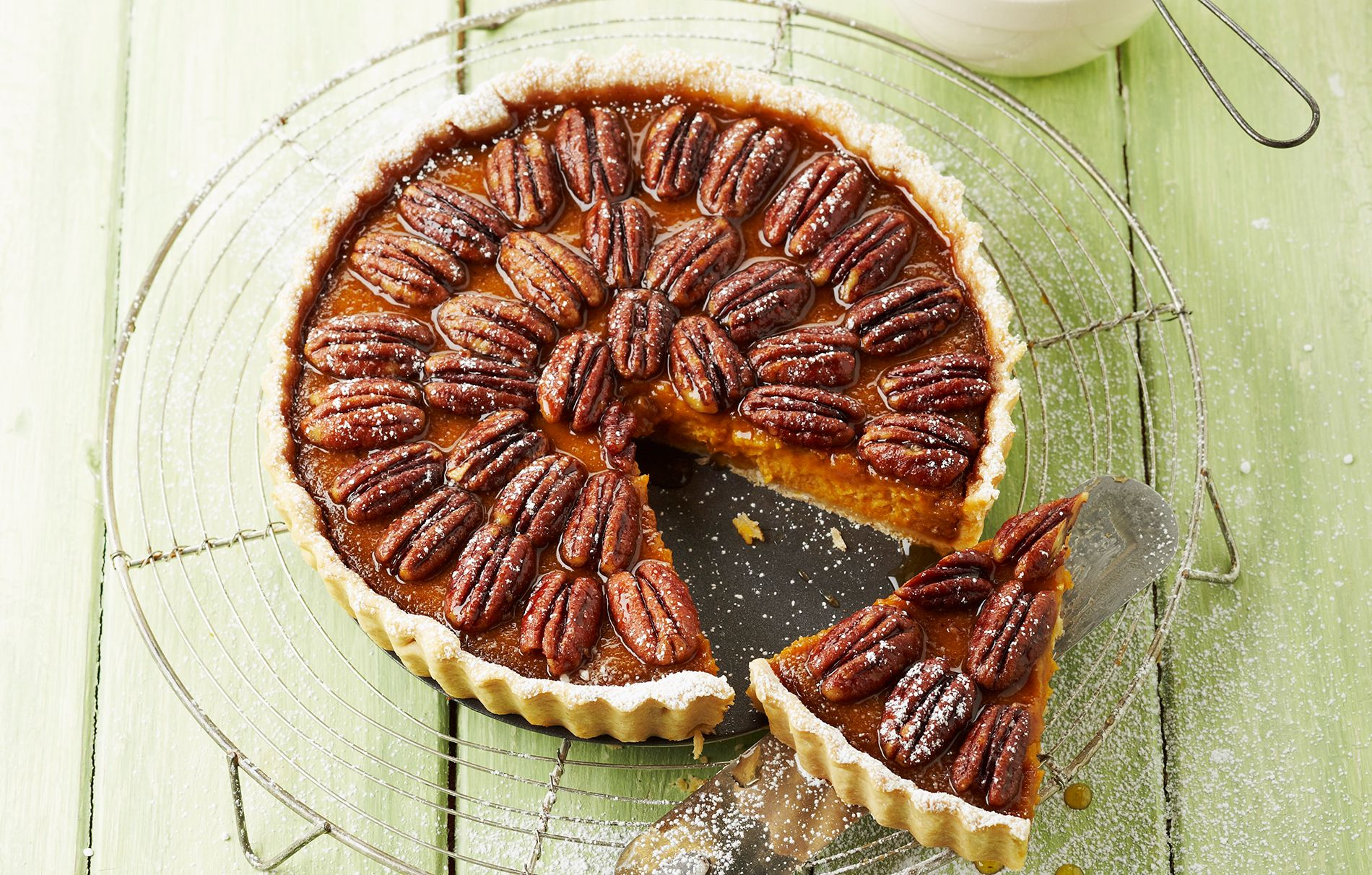 Pumpkin pecan pie | American Recipes | GoodtoKnow