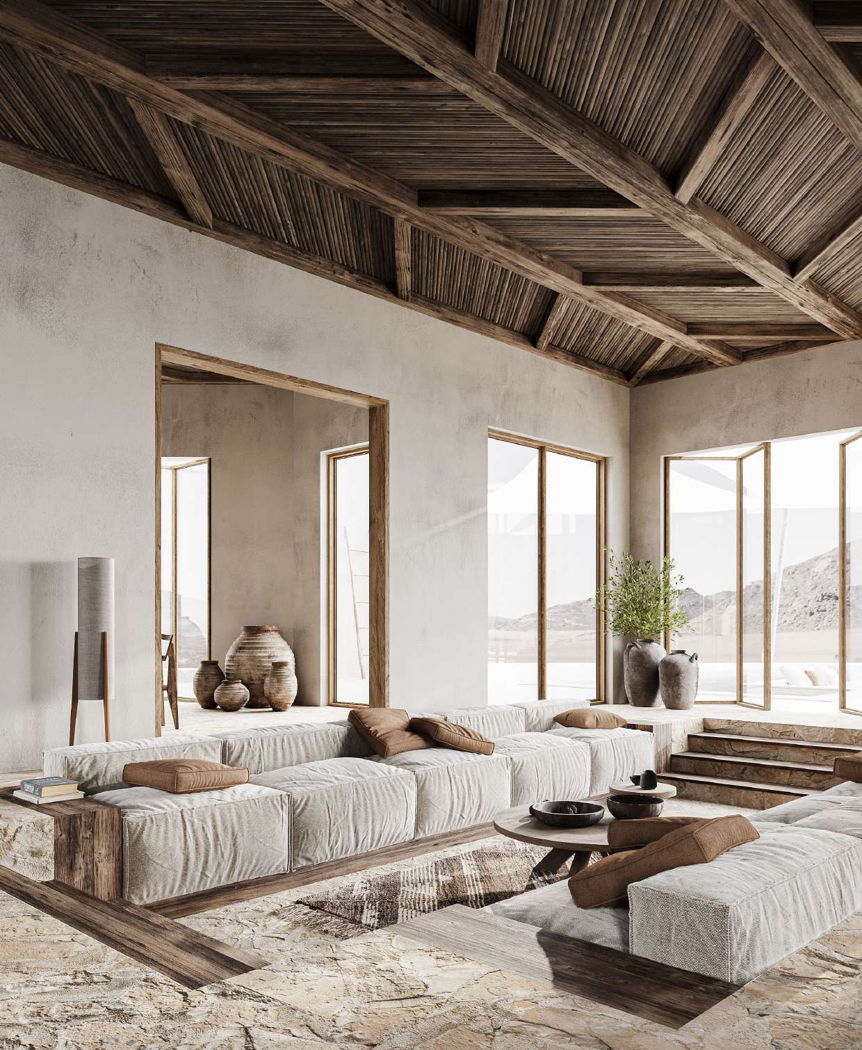 Earth tone living rooms: 10 spaces that connect with nature | Livingetc
