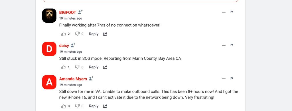 Verizon and AT&T customers report phones are stuck in SOS: Here's what ...
