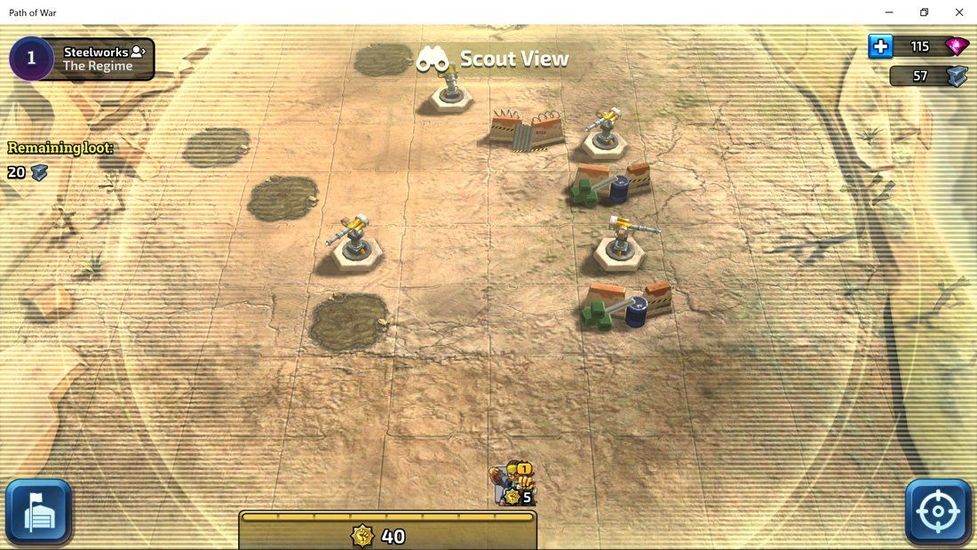 Fight back against the evil regime in Path of War for Windows 10 ...