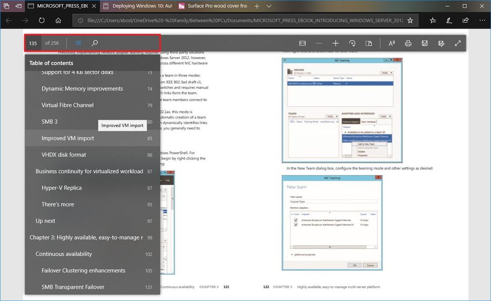 How to use Microsoft Edge's reading features in Windows 10 April 2018 ...