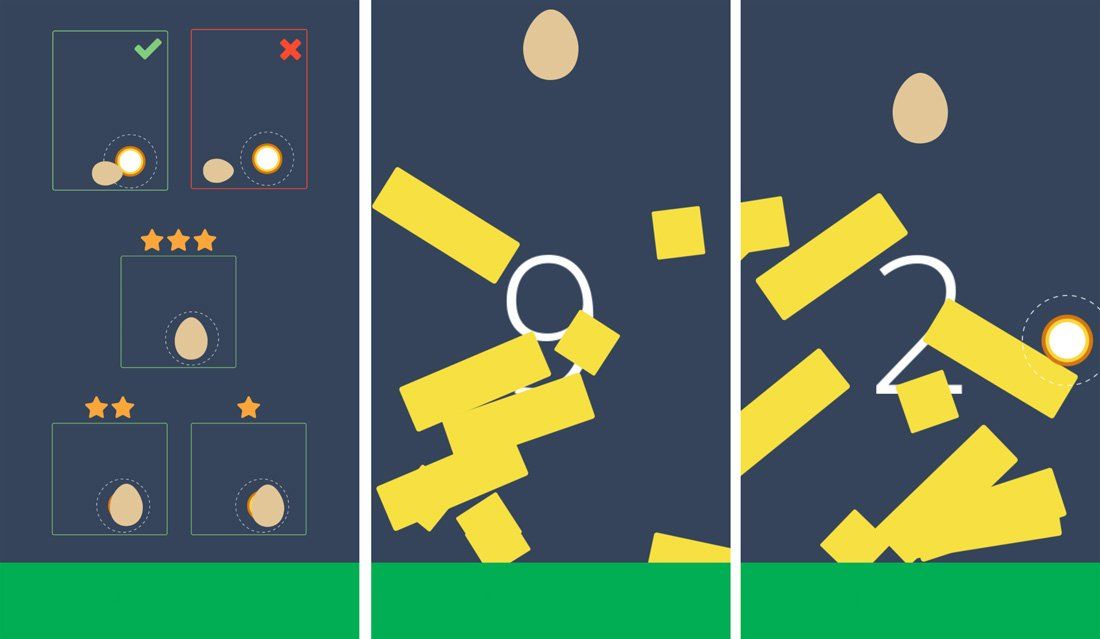 Eggs Out, a Windows 10 Mobile game for the Humpty Dumpty in all of us ...