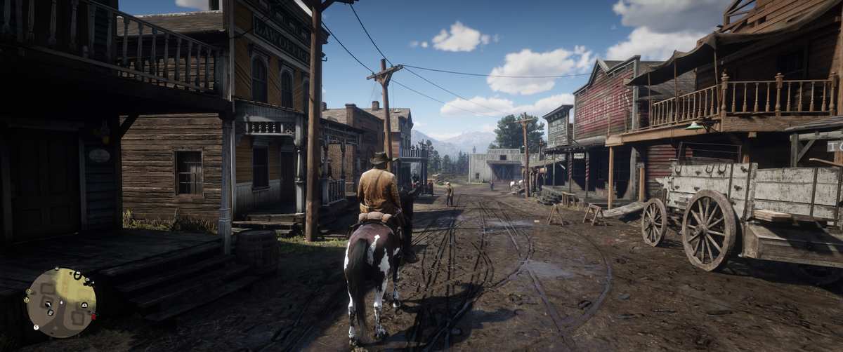 Red Dead Redemption 2 on an ultrawide monitor looks absolutely stunning ...