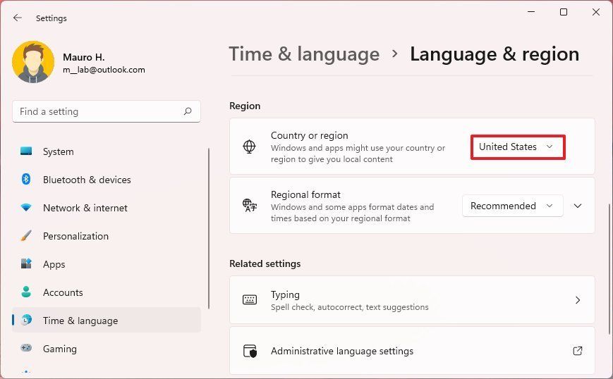 How to adjust region settings on Windows 11 | Windows Central