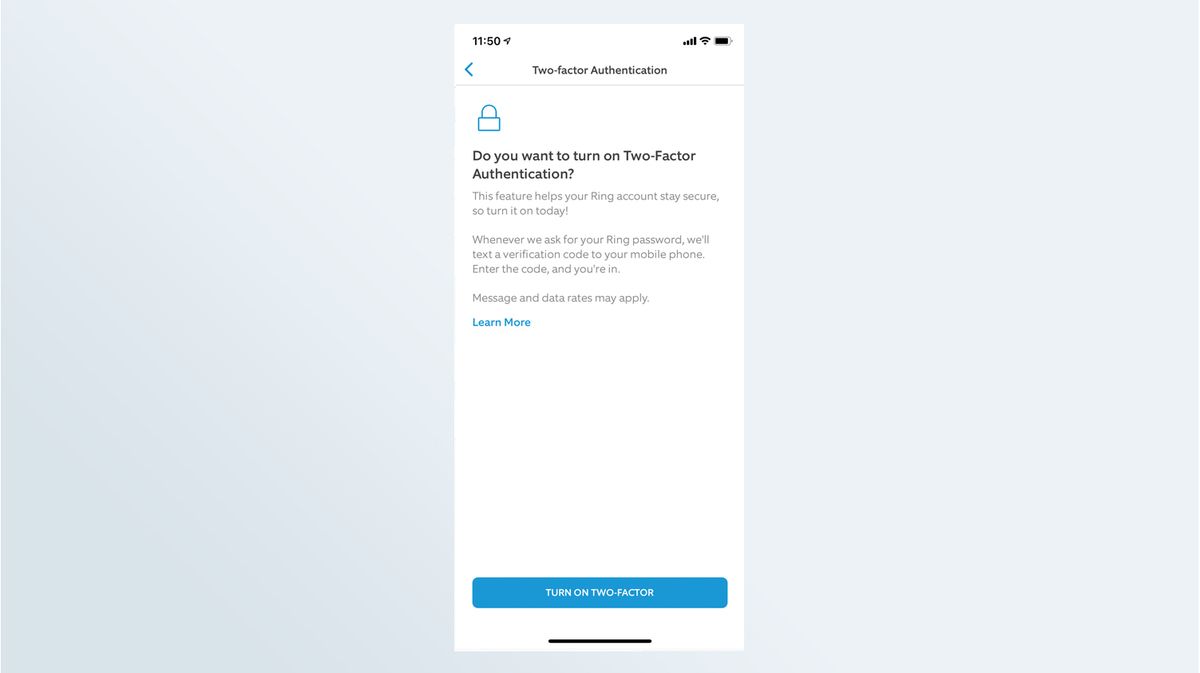 How to enable two-factor authentication (2FA) for Ring cameras | Tom's ...