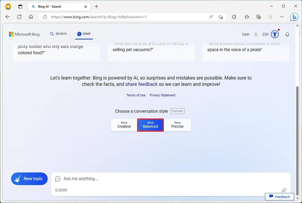 How to get started with Bing Chat on Windows 11 | Windows Central